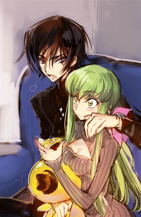 C C Lelouch Lamperouge And Cheese Kun Code Geass Drawn By Creayus