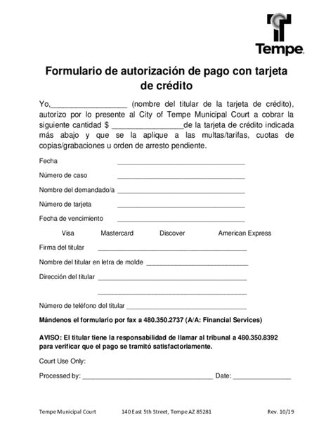 Fillable Online Formulario De Autorizacin Para El Pago De La Prima Con