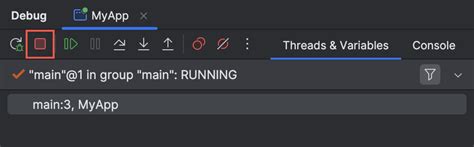 Start The Debugger Session Intellij Idea Documentation