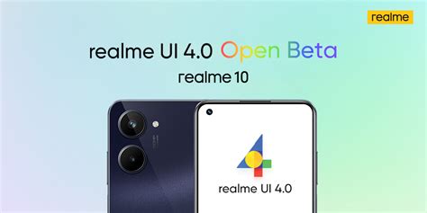 Android 13 Con La Realme UI 4 0 Arriva In Beta Su Realme 10