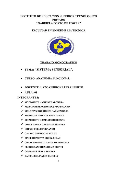 Aparato Reproductor Monografia INSTITUTO DE EDUCACION SUPERIOR