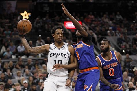 Game Preview New York Knicks Vs San Antonio Spurs Pounding The Rock