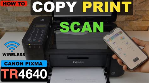 Canon Pixma TR4700 Wireless Setup WiFi Setup Connect To