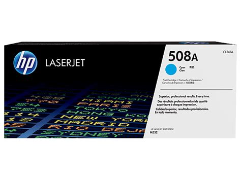 HP 508A Cyan LaserJet Toner Cartridge