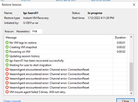 veeam errors newbie here unable to apply retention policy failed to delete backup files