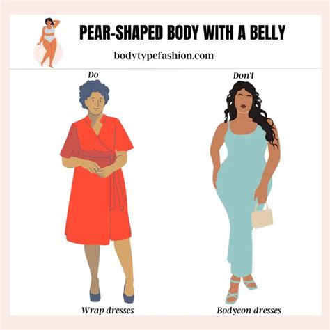 How To Dress A Pear Shaped Body With A Belly The Comprehensive Guide Fashion For Your Body Type