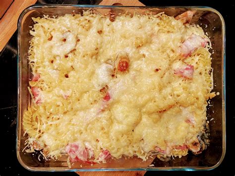 Gratin De Pates Au Jambon Inspirations Cuisine