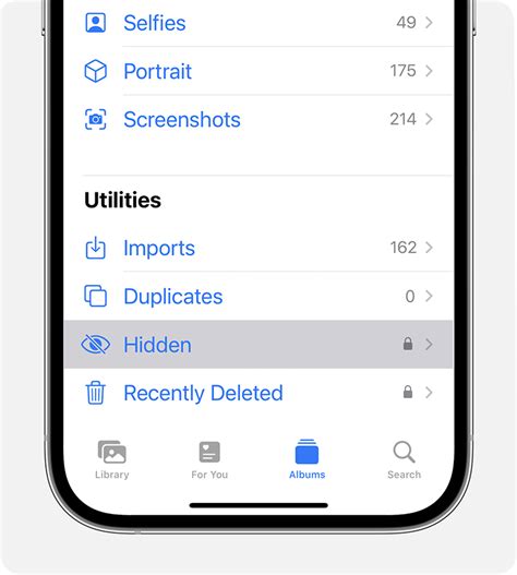 Hide Photos On Your IPhone IPad Or Mac With The Hidden Album Apple