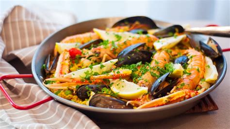 Eng Sub 西班牙海鲜饭 Paella Recipe YouTube