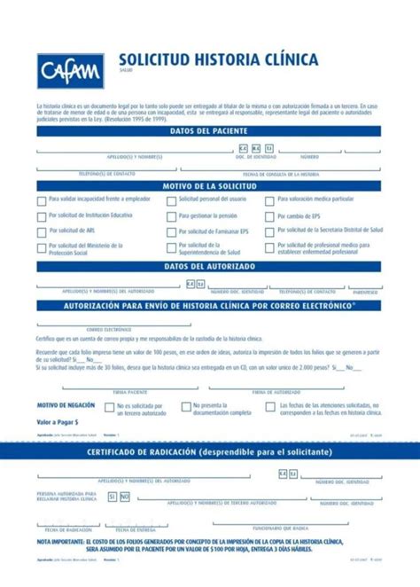 ᕗ Cómo descargar mi historia clínica en Famisanar