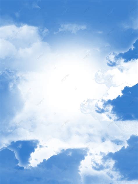 Nuvens Pequenas C U Azul Fresco Nuvens Brancas Belo Fundo C U Azul