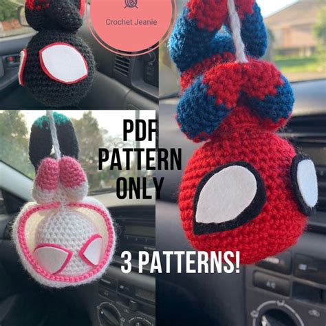 Miles Morales Amigurumi Pattern Etsy
