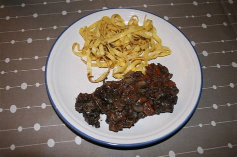 Boeuf Bourguignon Aux Champignons Plaisirs Et Gourmandises