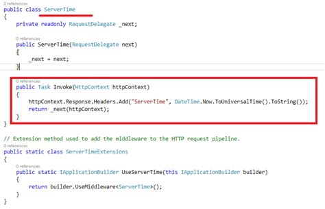Middleware Components In ASP NET Core