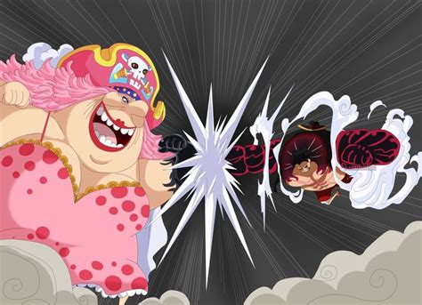 Luffy Vs Big Mom One Piece CH 871 By FanaliShiro Anime Luffy