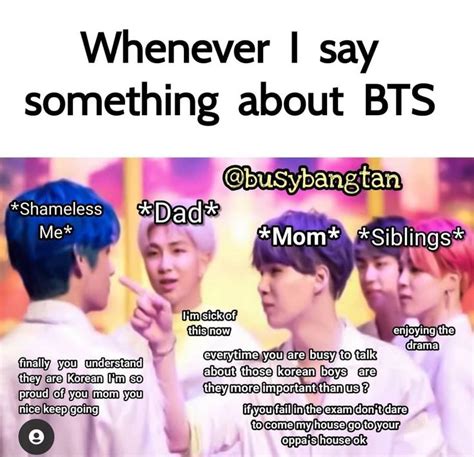 BTS Meme Celebrating The Love For BTS And Their Army