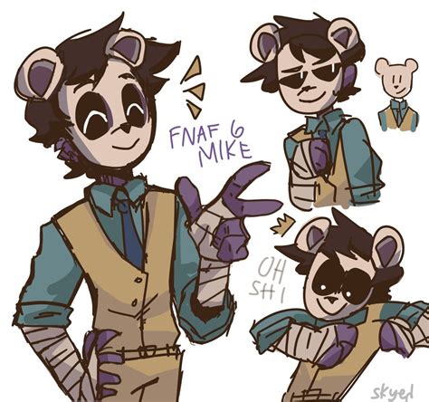Michael Afton In Fnaf 6 In 2023 Fnaf Art Fnaf Characters Afton