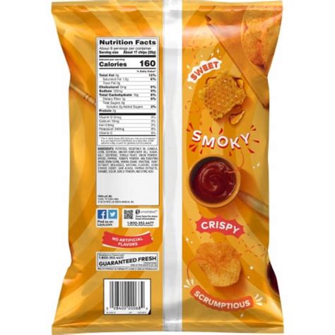 Lay S Honey Barbecue Potato Chips Oz Kroger