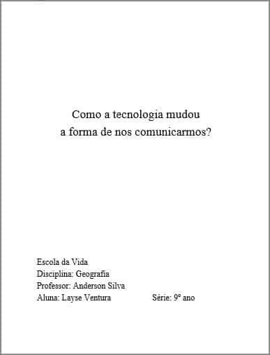 Capa de trabalho escolar tudo o que você precisa saber JGM