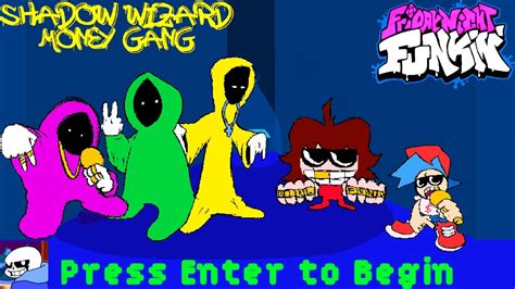 Fnf Meme Shadow Wizard Money Gang Meme Memes Youtube