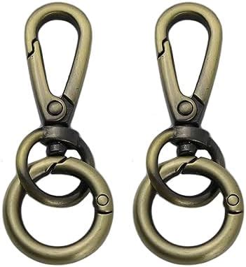 Amazon Double Opening Swivel Snap Hook Key Chain Clip Hooks