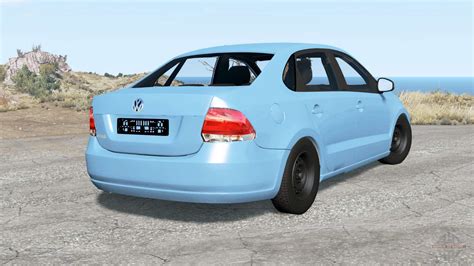 Volkswagen Polo Sedan Typ R For Beamng Drive
