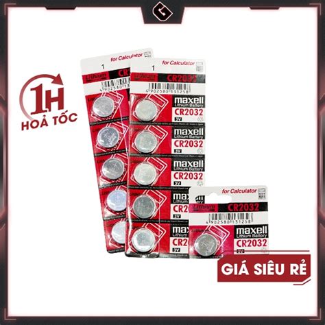 Pin Cmos Maxell Cr Lithium V H Ng Ch Nh H Ng Si U Th