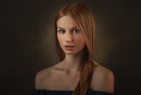 Wallpaper Dmitry Butvilovsky Women Model Face Portrait 2362x1603