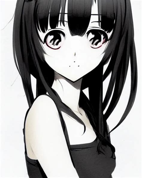 Cute Girl Illustration Concept Art Anime Manga Stable Diffusion