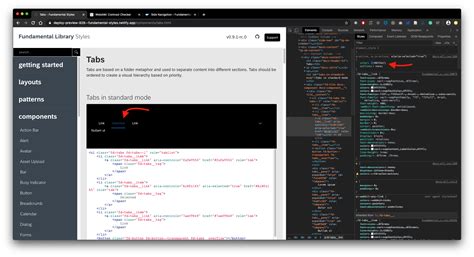 High Contrast Black Theme Tabs Selected Text Color Contrast Issue