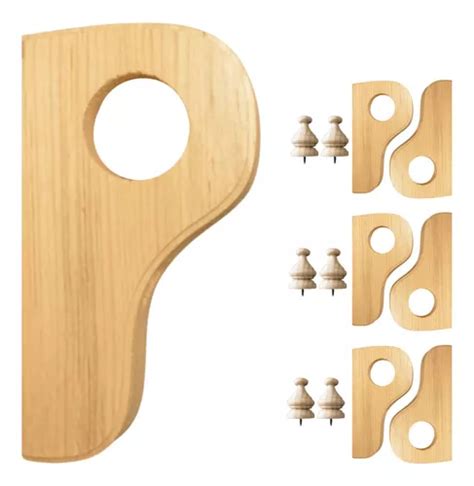 Cortinero De Madera Con Remates Sin Base Cerrado Par Env O Gratis