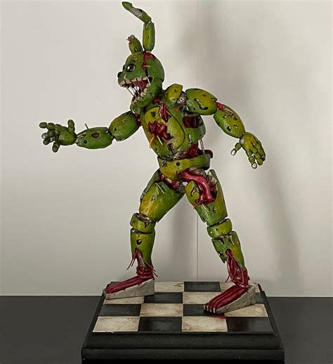 Imagen Toy Springtrap By Maxtheaxeiswaxpng Five Nights At Freddys