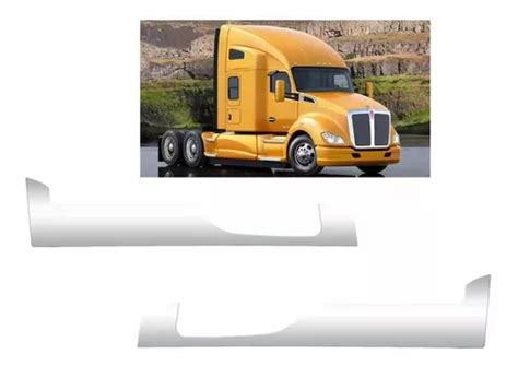 Molduras Puerta Kenworth T680 Inferior Acero Inoxid Adornos