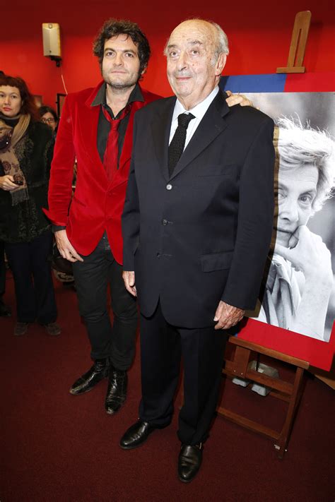 Photo Matthieu Chedid et son grand père Louis Selim Chedid Hommage