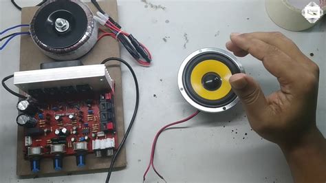 200W High Power Amplifier Mosfet Amplifier YouTube
