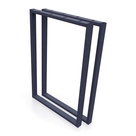 Nogi noga do stołu metalowe biurka loft industrial 2szt 50x72 cm