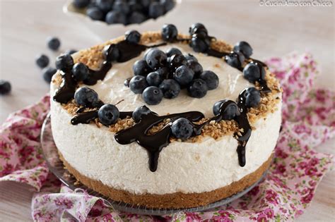 CHEESECAKE ALLO YOGURT SENZA COTTURA CuciniAmo Con Chicca