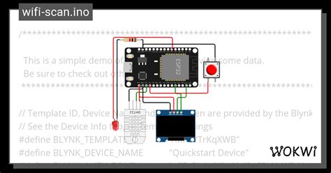 Wifi Scan Ino Copy Wokwi ESP32 STM32 Arduino Simulator