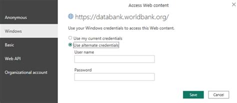 Power Bi Data Source Credentials Pre Requisites How To Enable