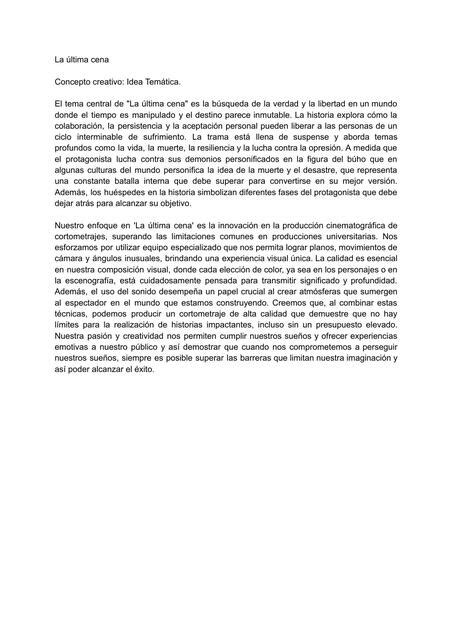 Concepto Creativo Idea Temática Antonio Miguel uDocz