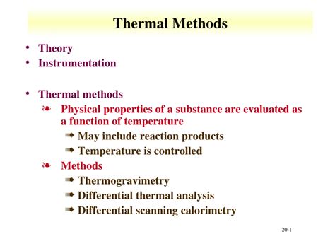 pdf thermal analysis