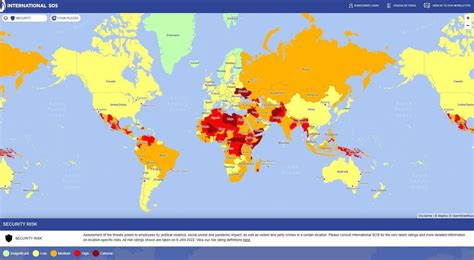 Los países más peligrosos del mundo en 2023 Viajar