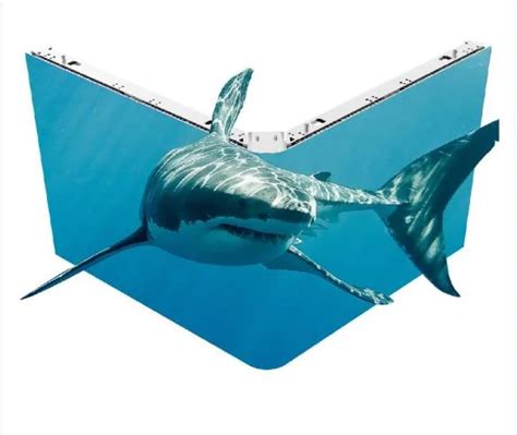 Amazing Giant 3D Naked Eye Outdoor Large LED Display Billboards