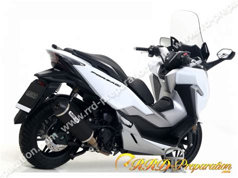 Silencieux ARROW URBAN sur maxi scooter Honda FORZA 300 de 2018 à 2020