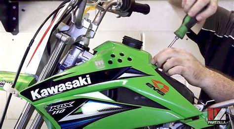 How To Change Kawasaki Klx Air Filter Partzilla