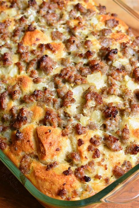 Sausage Breakfast Casserole Easy To Make For Weekends And Holidays
