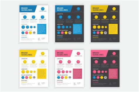 DIN A3 Brand Guidelines Poster Layout Graphic By Kazihossain4647