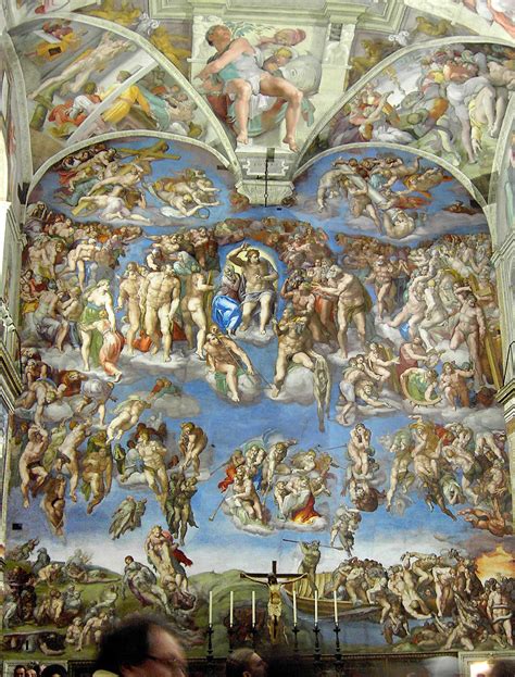 Grandes Iconos Universales XIII El Juicio Final Miguel Ángel 1537 41