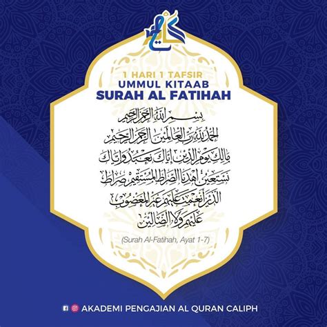 Teks Surah Al Fatihah Al Fatihah Arab Latin Terjemahan Dan Keutamaan