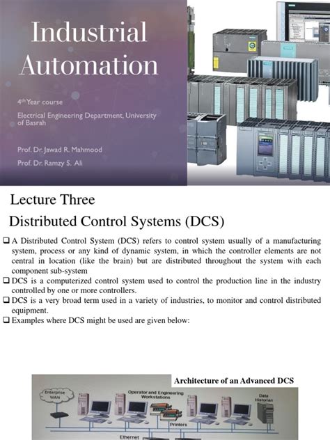 lecture 3 distributed control systems pdf pdf programmable logic controller physical sciences
